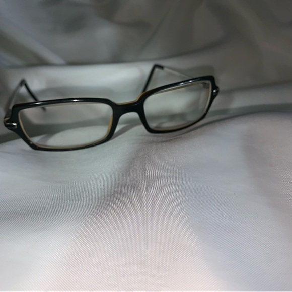 CHANEL | Accessories | Chanel Two Tone Narrow Rectangle Eyeglass Frames ...